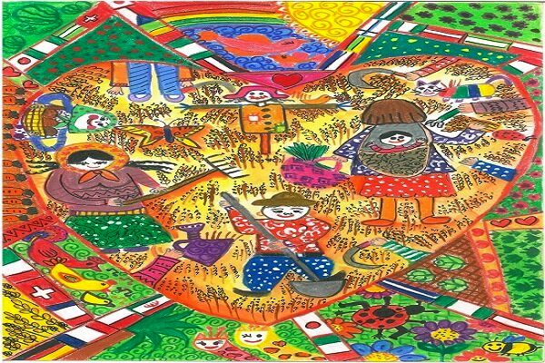 7-year-old Iranian girl wins FAO poster contest for 2nd time
